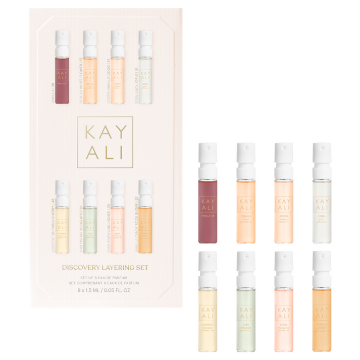 Kayali Discovery Layering Set | 8 Miniature Perfume Collection – Lets ...